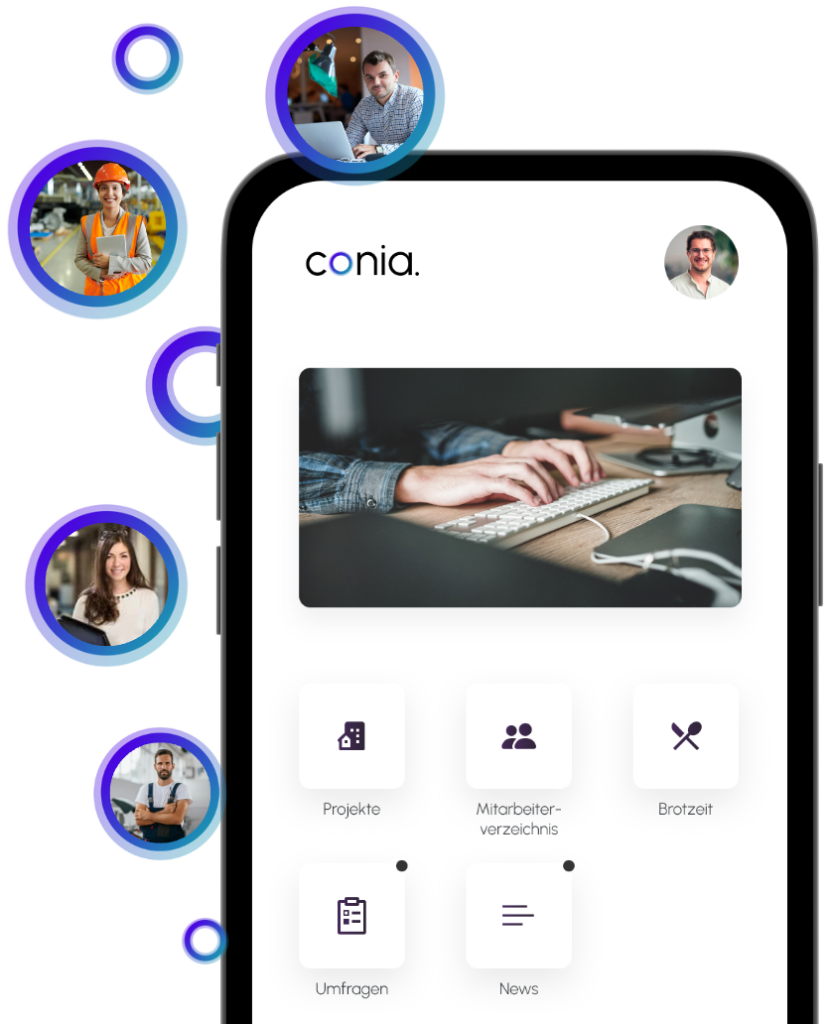 Mitarbeiter-App, Mitarbeiterapp, Unternehmenskommunikation